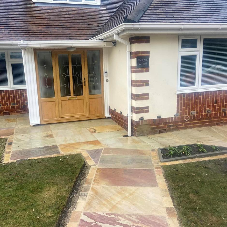 Fossil Sandstone Paving I Stone Zone & Landscaping Centre I South's ...
