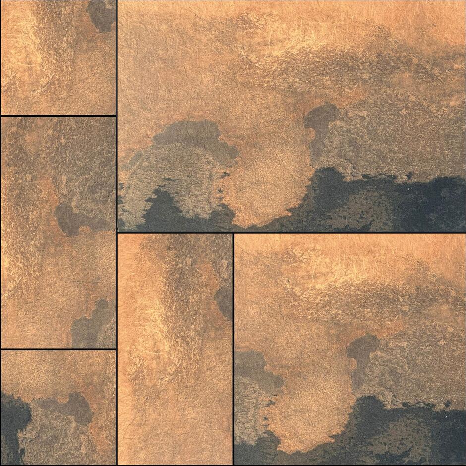 'Natural' Rustic Slate Porcelain Paving I Stone Zone & Landscaping ...