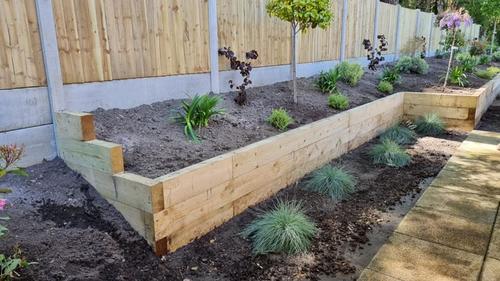 How to Build Raised Sleeper Beds | Stone Zone & Landscaping Supplies