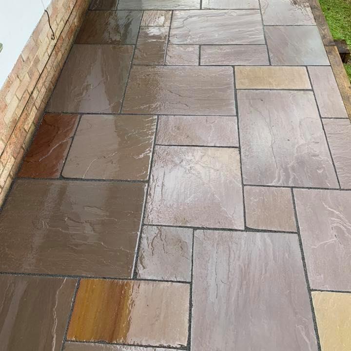 Autumn Brown Sandstone Paving | Stone Zone & Landscaping Centre