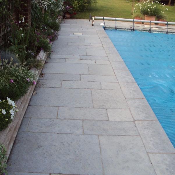 Aqua Blue Limestone Paving | Stone Zone & Landscaping Centre